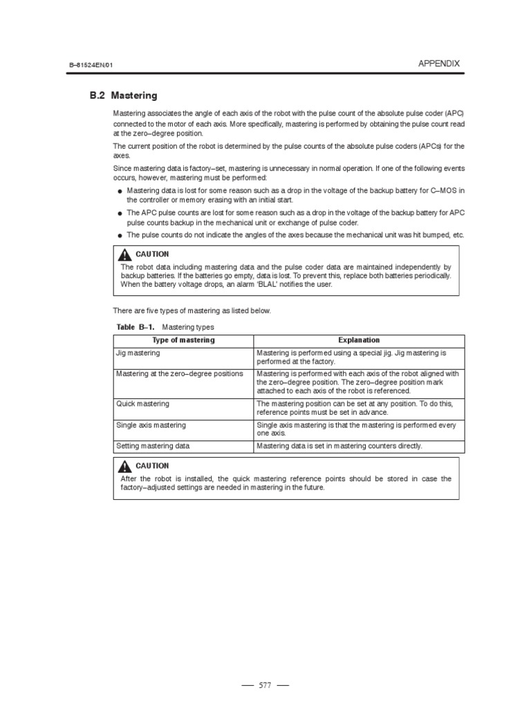 FANUC R-J3iB Controller Mastering (B-81524EN01) | PDF | Boolean Data Type | Integer (Computer ...