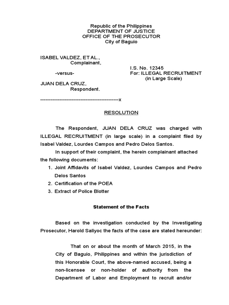 Resolution | Crimes | Crime & Justice