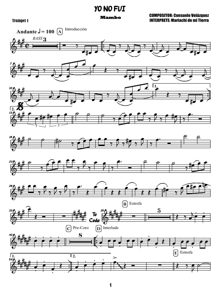 YO NO FUI - TRP 1 | PDF