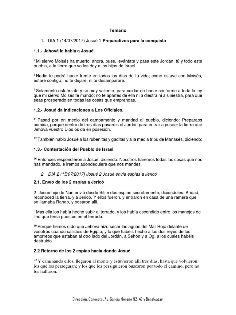 Josue Libro | Descargar gratis PDF | Joshua | Arca de la Alianza