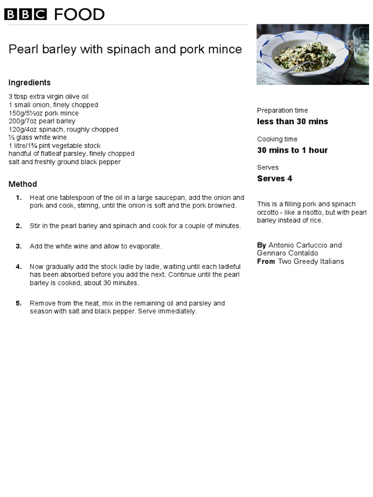 BBC Food - Recipes | PDF | Cooking | Eating Behaviors Of Humans