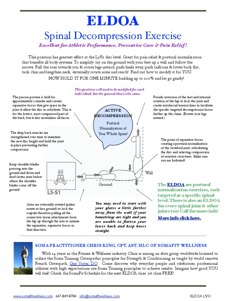 ELDOA | PDF | Back Pain | Human Anatomy