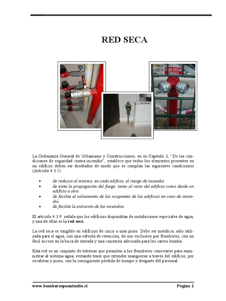 Red Seca | PDF | Bombero | Red de computadoras