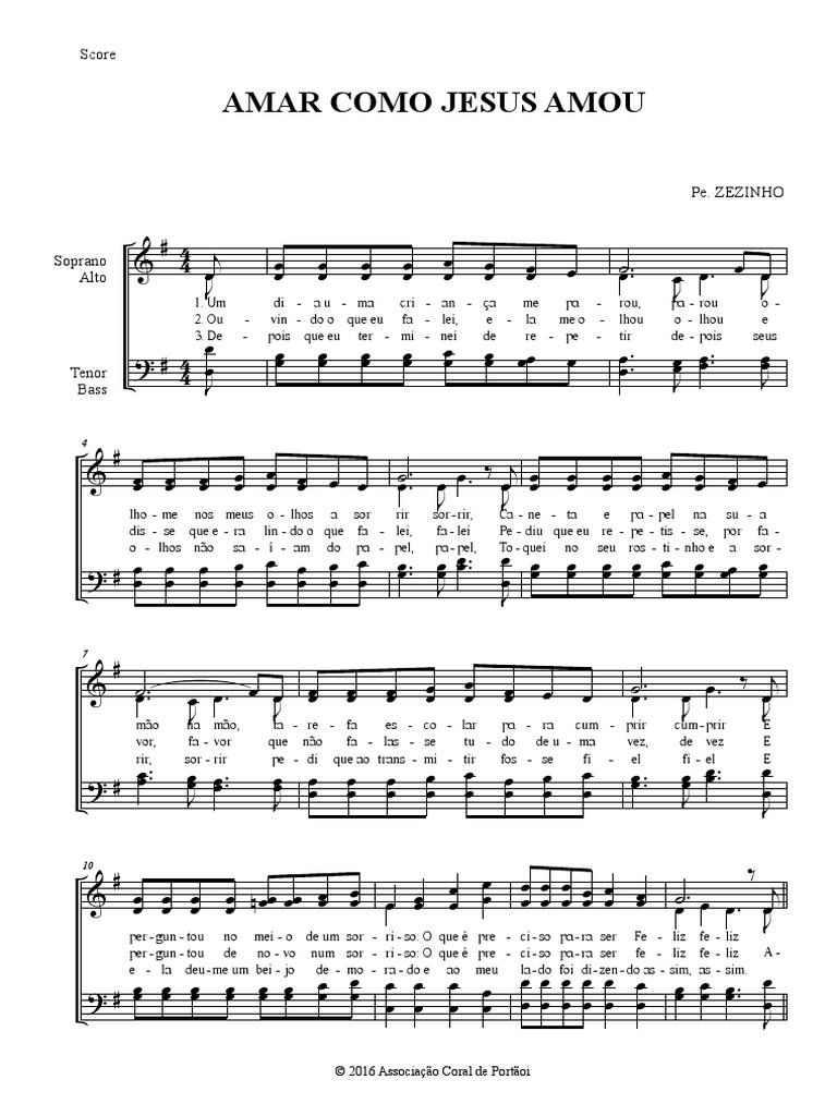 Amar Como Jesus Amou PDF | PDF