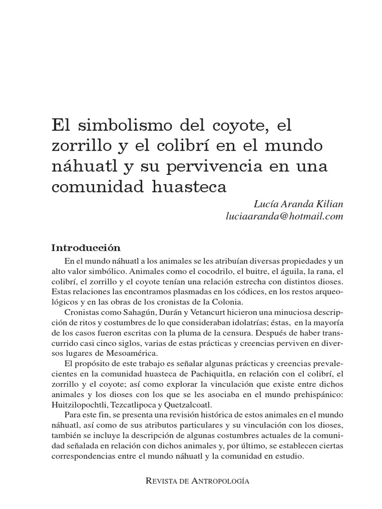 colibrí.pdf | Aves | Amor