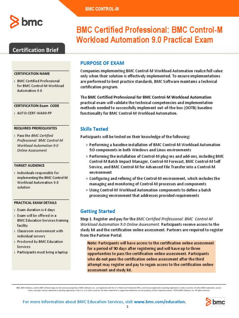 Control M Adm | PDF | Certification | Trademark
