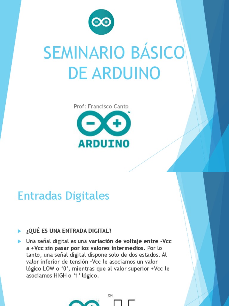 Seminario de Arduino Clase 2 | PDF | Poco | Arduino