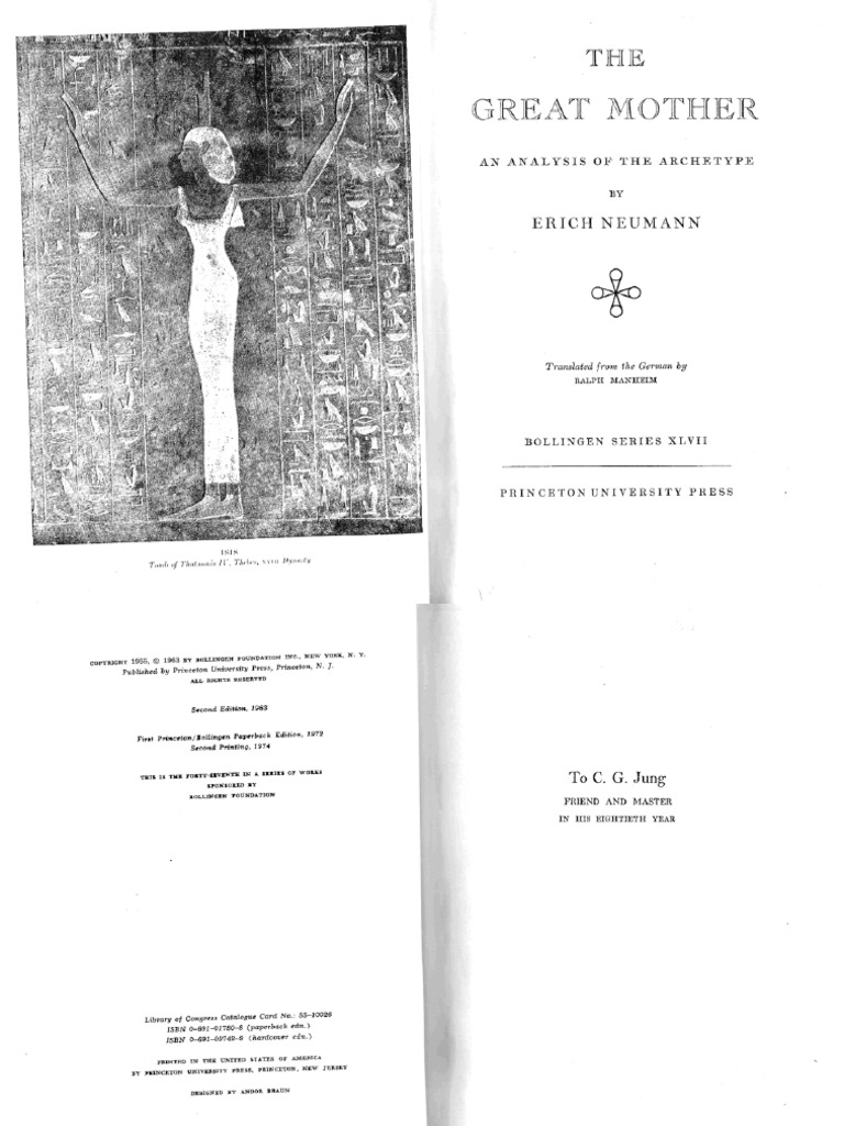 Erich Neumann The Great Mother | PDF