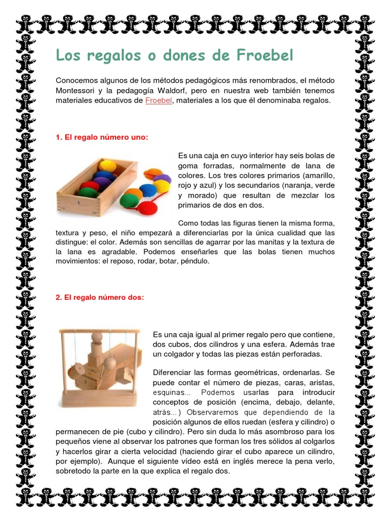 Los Regalos o Dones de Froebel | Rectángulo | Triángulo