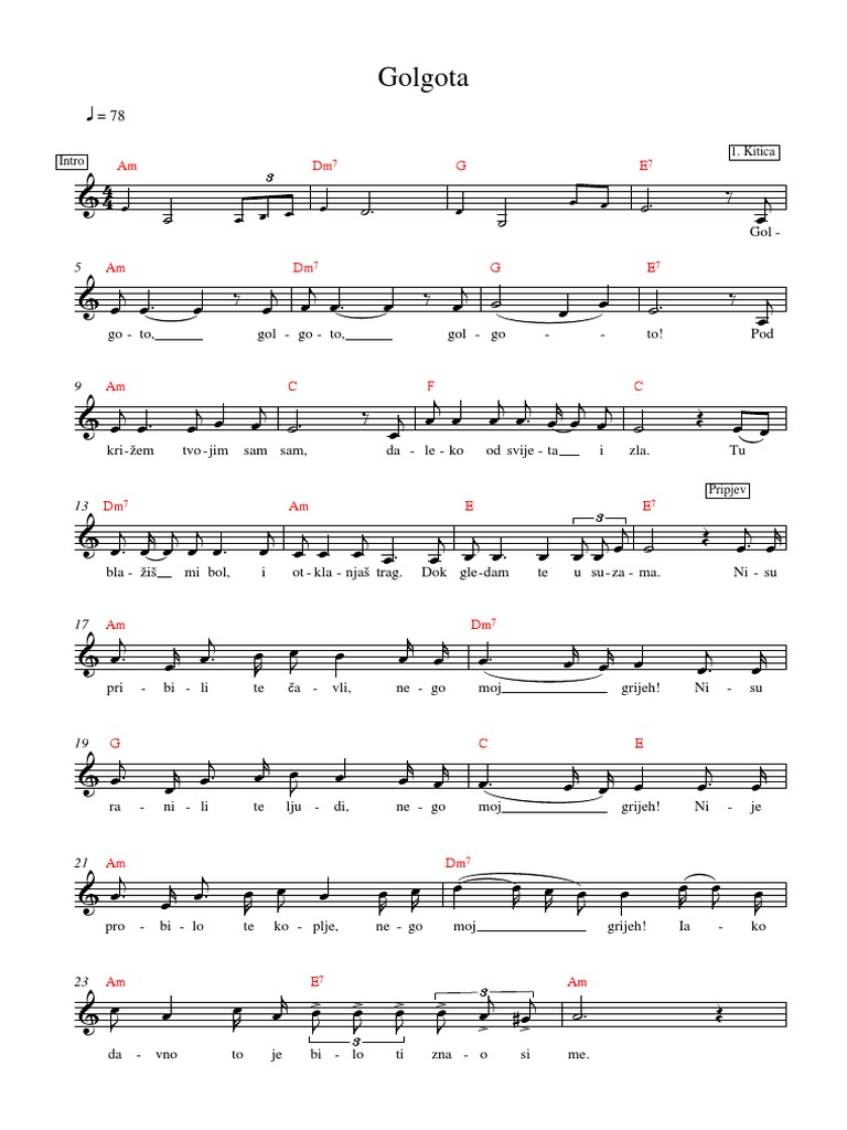 Golgota - Hrzica PDF | PDF
