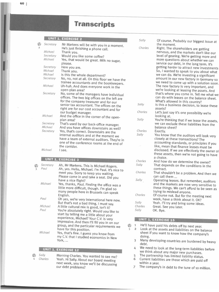 Dialogue For Accounting | PDF