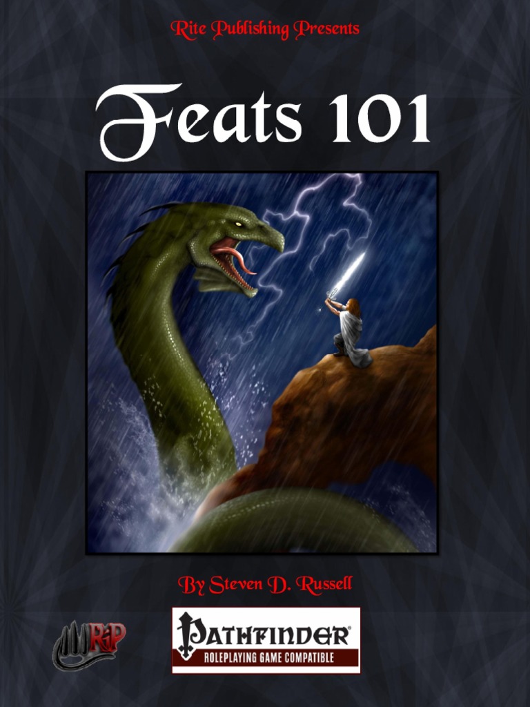 Feats 101 | PDF | D20 System | Dungeons & Dragons