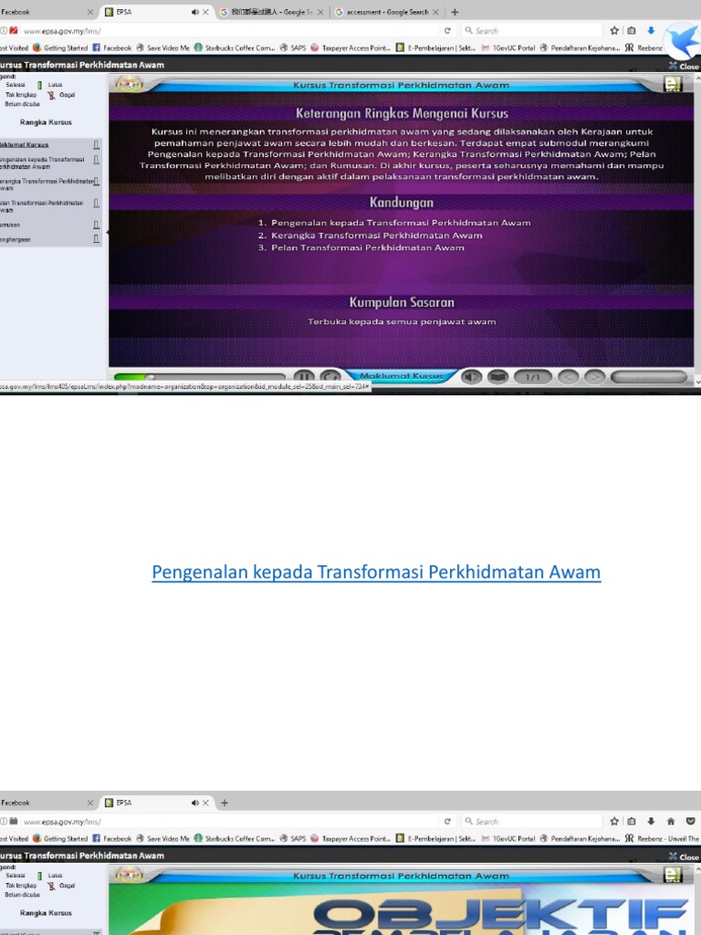 Transformasi Perkhidmatan Awam | PDF