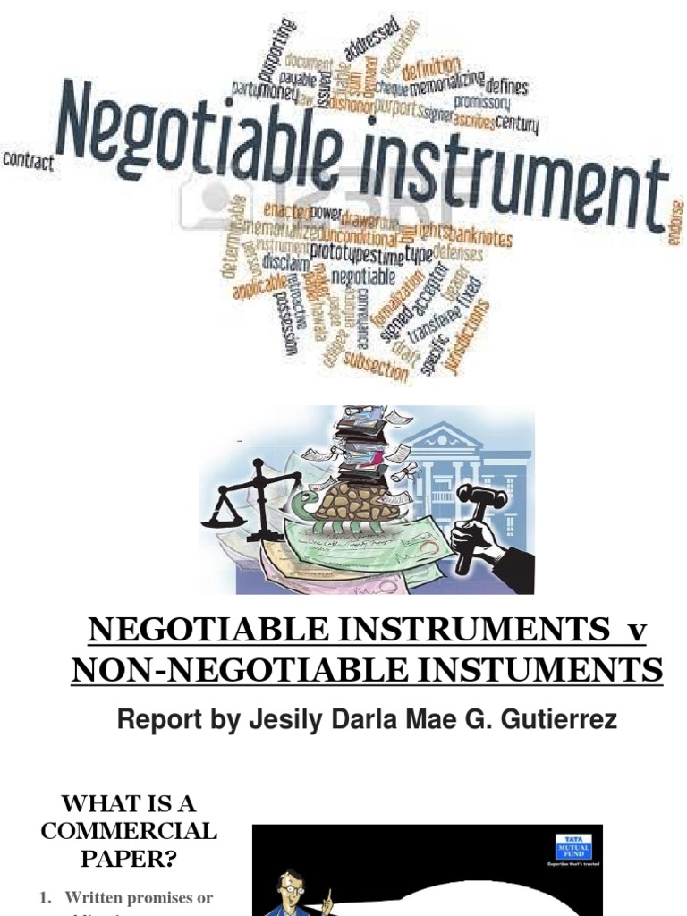 Negotiable Instruments Law | PDF | Negotiable Instrument | Banking
