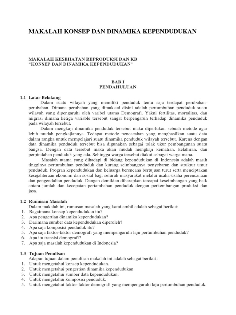 Contoh Makalah Daspen | PDF | Pengembangan Diri