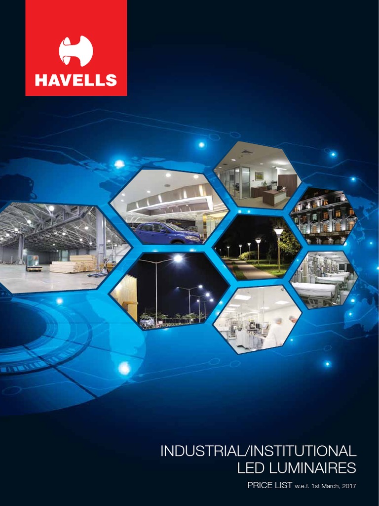 Havells Industrial LED Price List 2017 | PDF | Fluorescent Lamp | Light ...