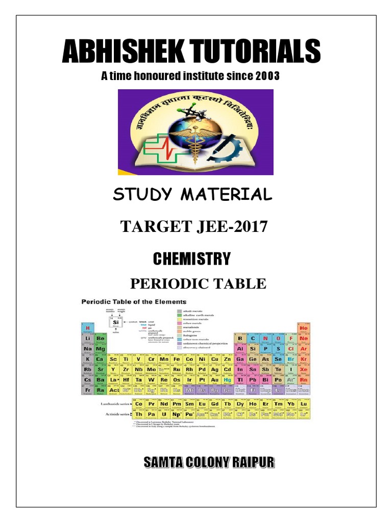 Abhishek Tutorials: Study Material | PDF