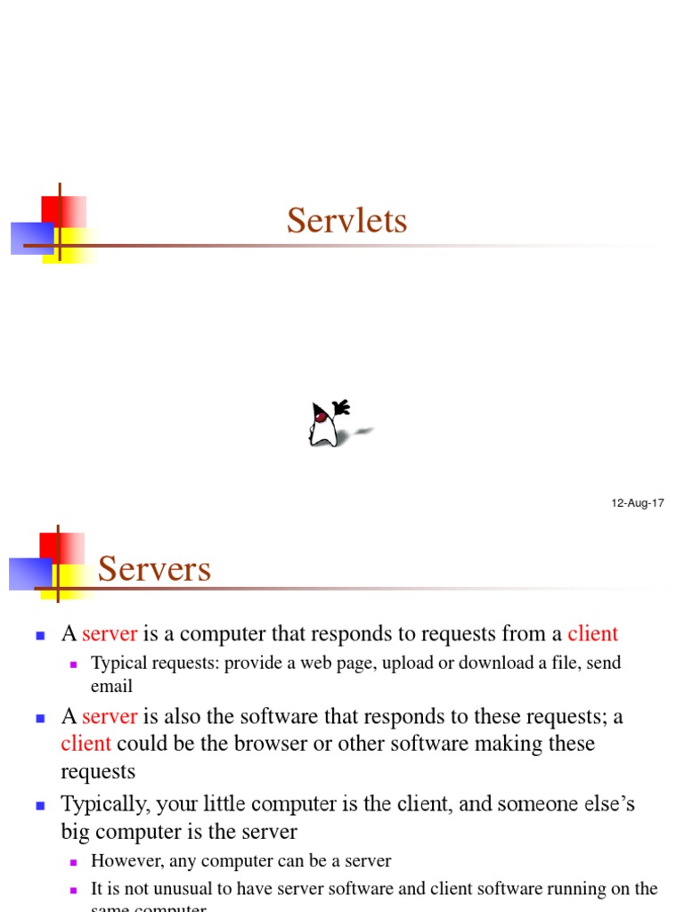 34 Servlets | PDF