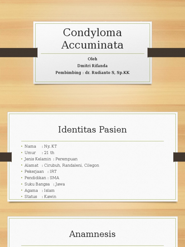 Condyloma Acuminata