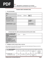 Potential Assessment Form | PDF | Leadership | Behavior Modification