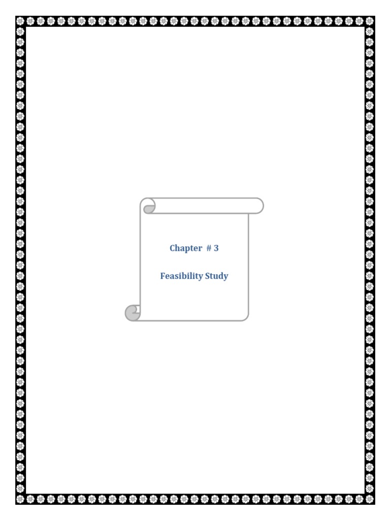 Chapter # 3 Feasibility Study | Download Free PDF | Feasibility Study | Business