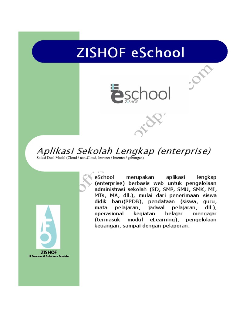 4 Proposal Software Dinas Pendidikan Software Sekolah Aplikasi Sekolah ...