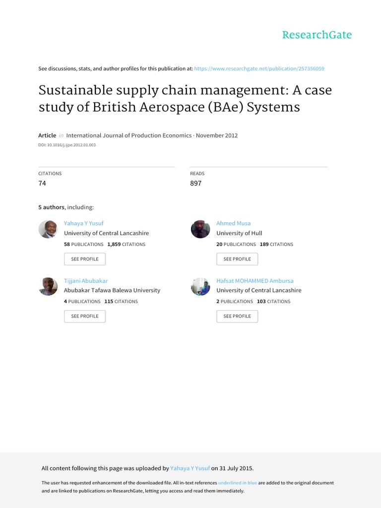 BAE Systems Sustainability | Sustainability | Supply Chain