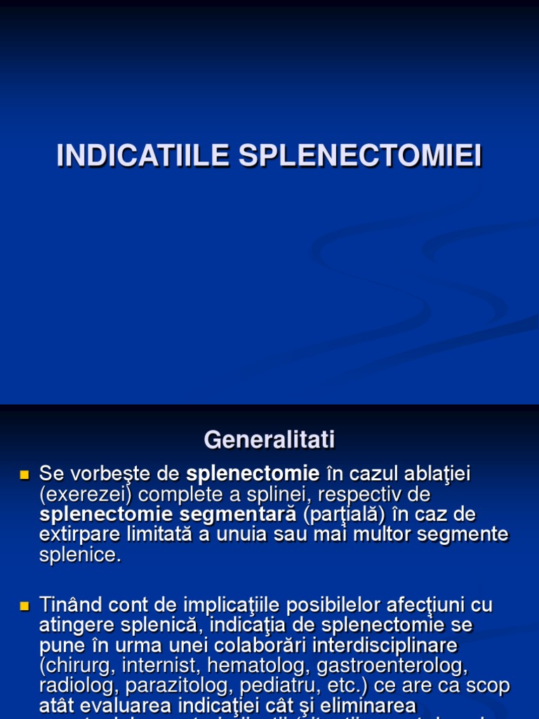 Splenectomia.ppt