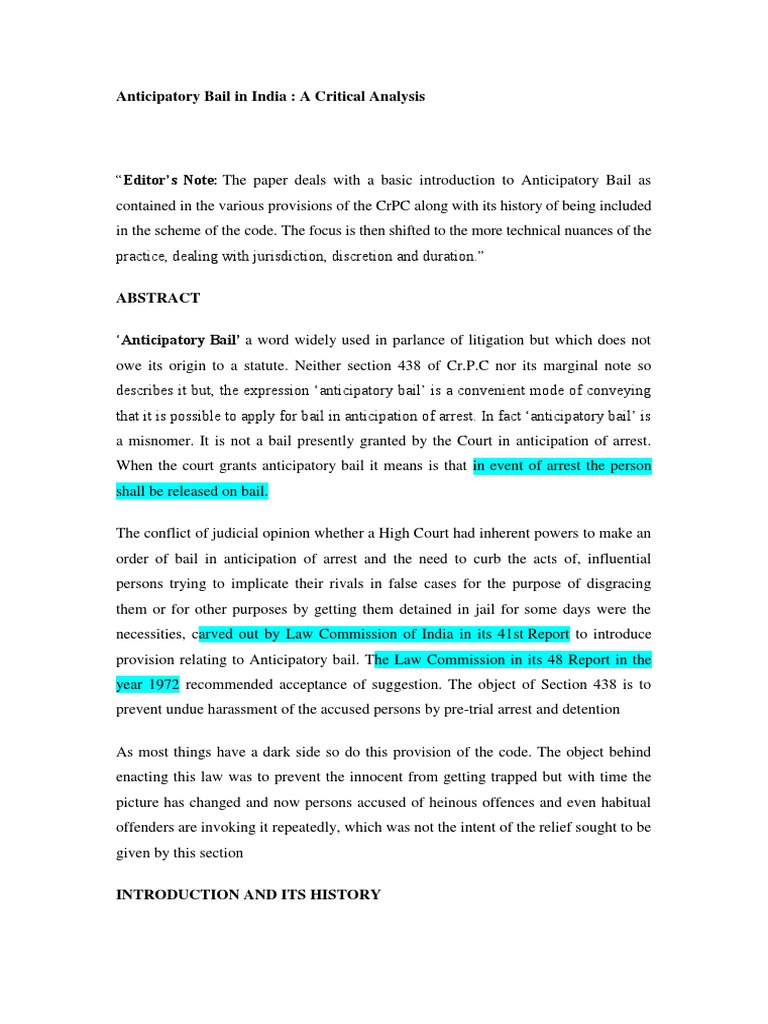 anticipatory-bail-in-india-pdf-bail-arrest