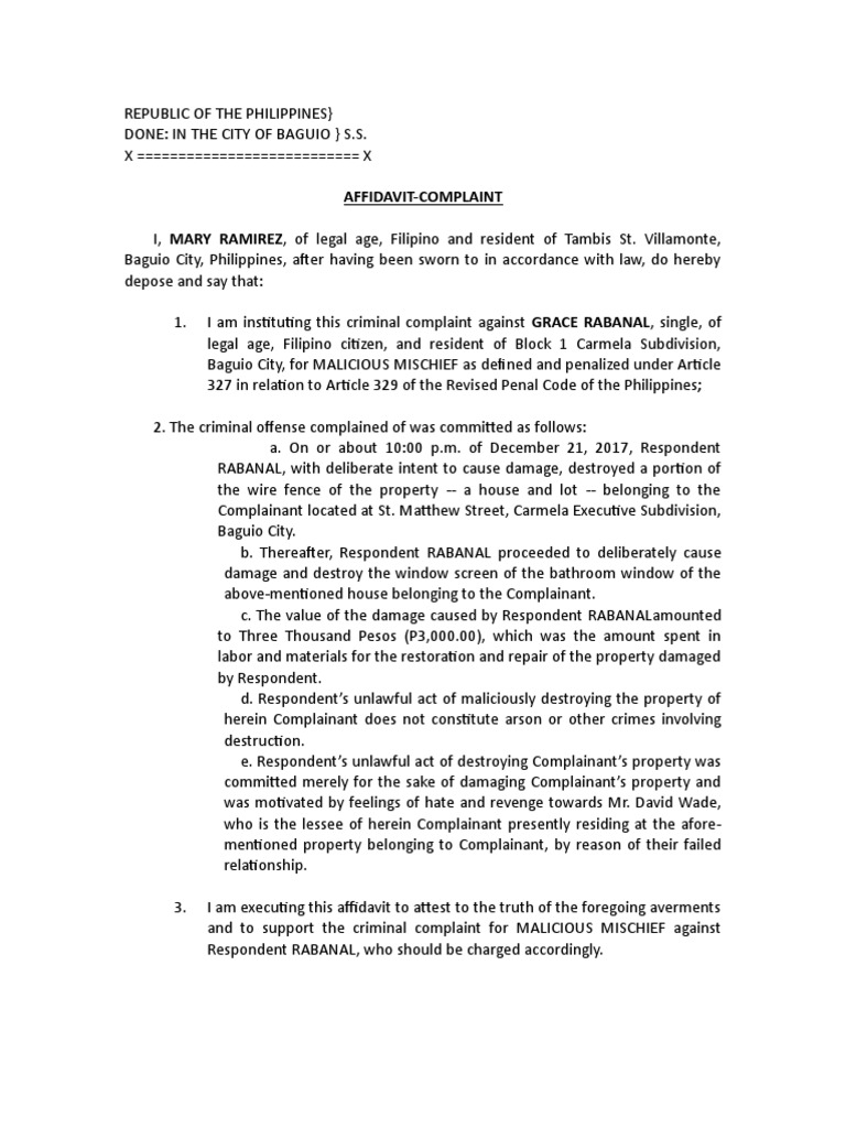 Malicious Mischief | Crimes | Crime & Justice