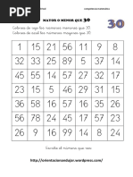 Guia Numeros Hasta 30 | PDF