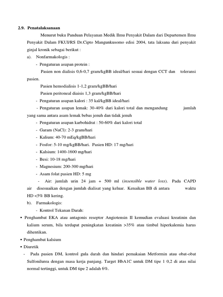 Tata Laksana Terapi | PDF