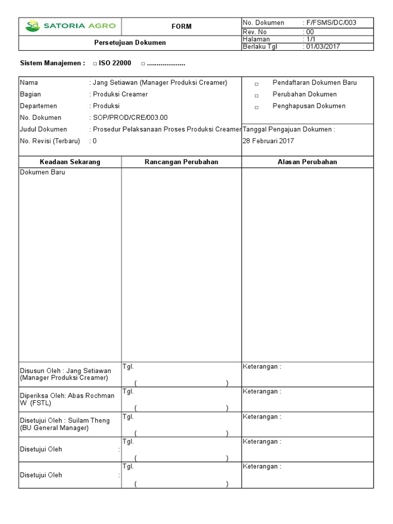 PD Produksi Creamer 3 | PDF