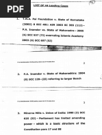 Leading Case SC - AOR Exam | PDF | Supreme Court Of India | Freedom Of ...