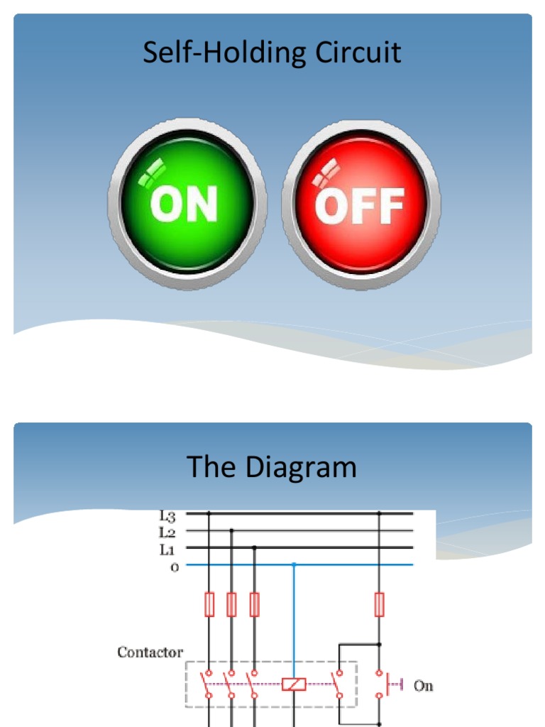 Connecting and Testing a Basic Self-Holding Contactor Circuit with Push ...