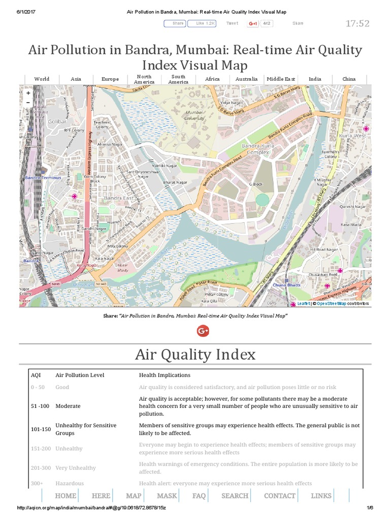 BKC Map | PDF | Pollution | Environmental Health