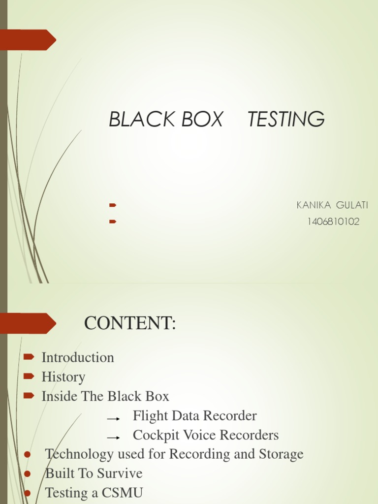 Blackbox | PDF | Flight Recorder | Aircraft