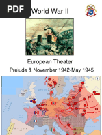 European Theater Map: 1942-1945 | PDF