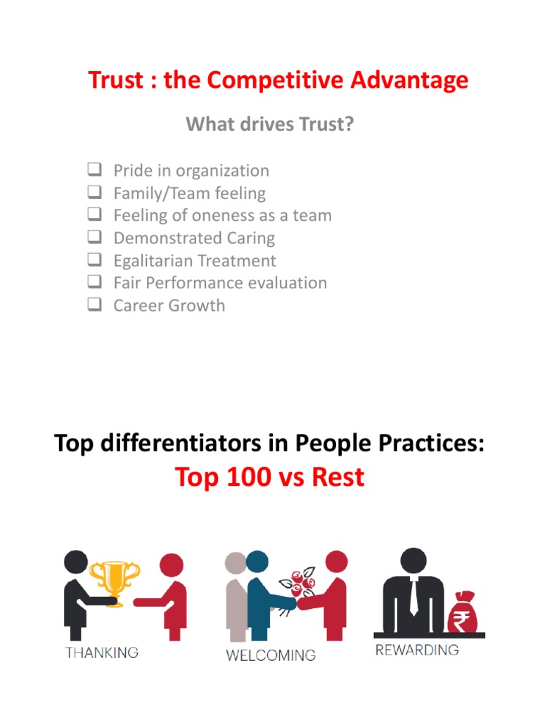 Building Trust for Competitive Advantage | PDF | Self-Improvement ...