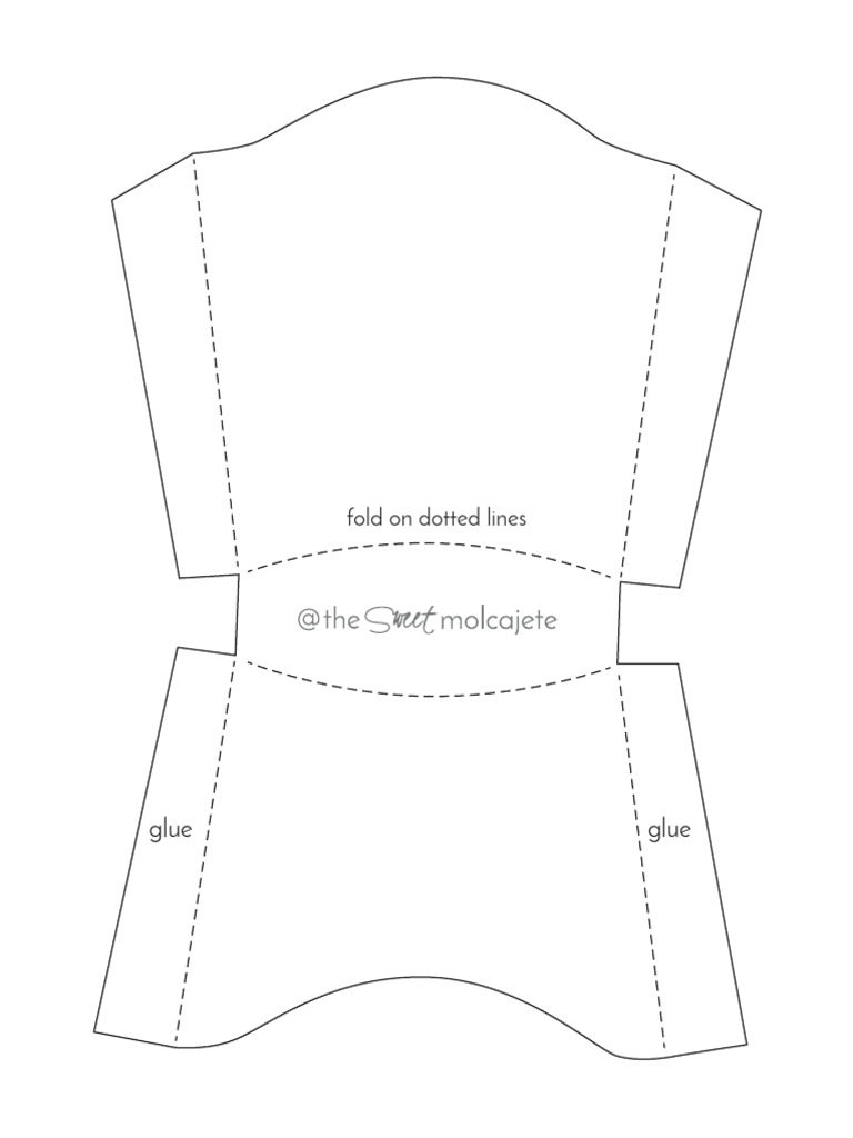 French Fry Box Template | PDF