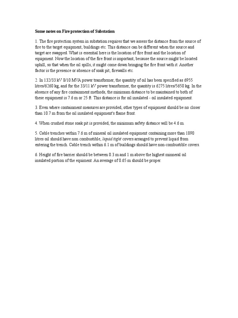 Fire Protection Notes | PDF | Technology & Engineering