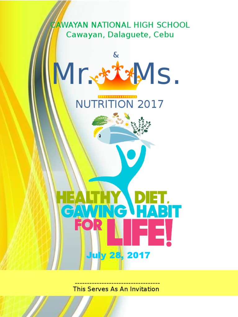 Nutrition Program Cover | PDF