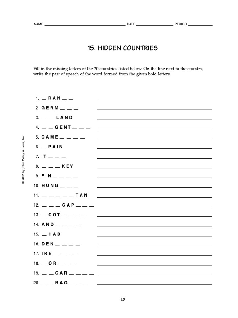 Hidden Countries | PDF