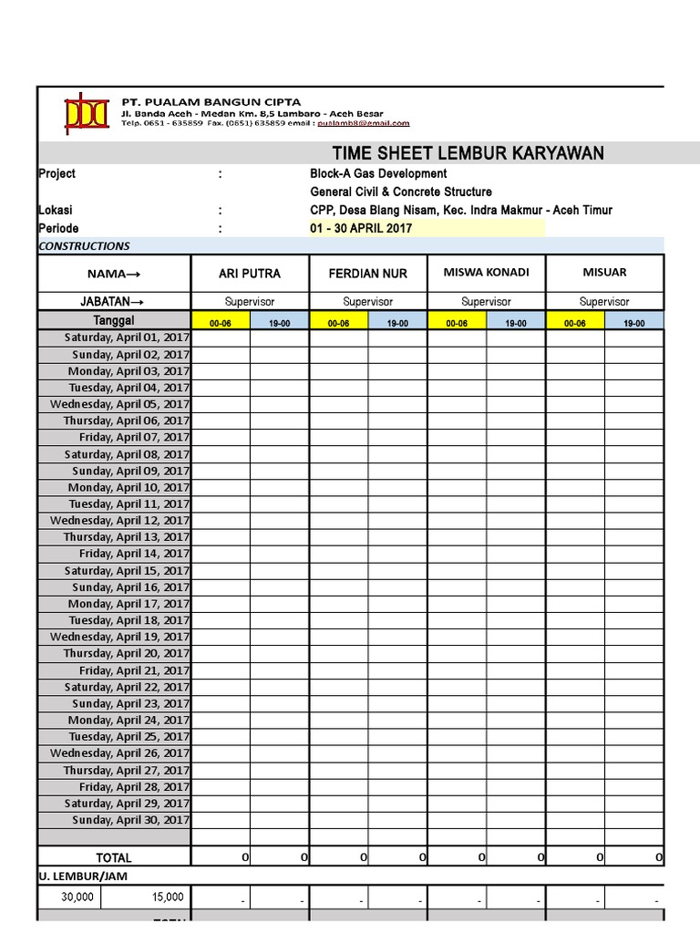 Contoh - Time Sheet Lembur Staff (Mei 2017)(1)