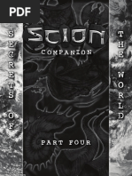 Scion 2E Character Sheet Template | PDF | Role Playing Games | Leisure