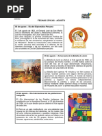 20 Frases Célebres Del Bicentenario Del Perú | PDF | Perú | América del Sur