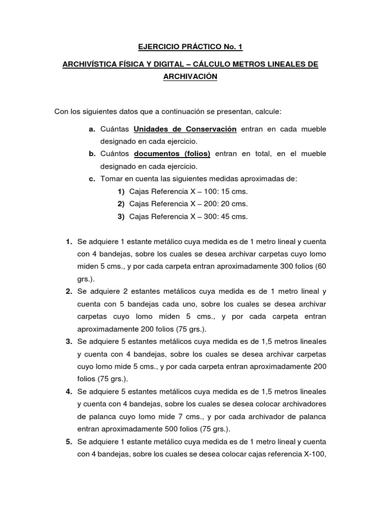 Cálculo Metros Lineales