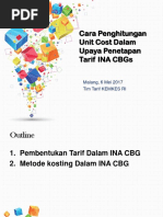Panduan Baru Da Kebijakan Klaim Ina CBGS | PDF