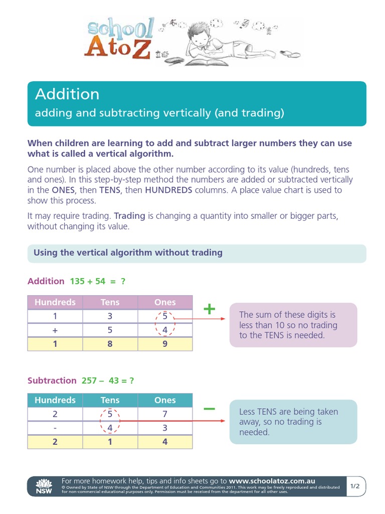 Addition | PDF | Subtraction | Applied Mathematics
