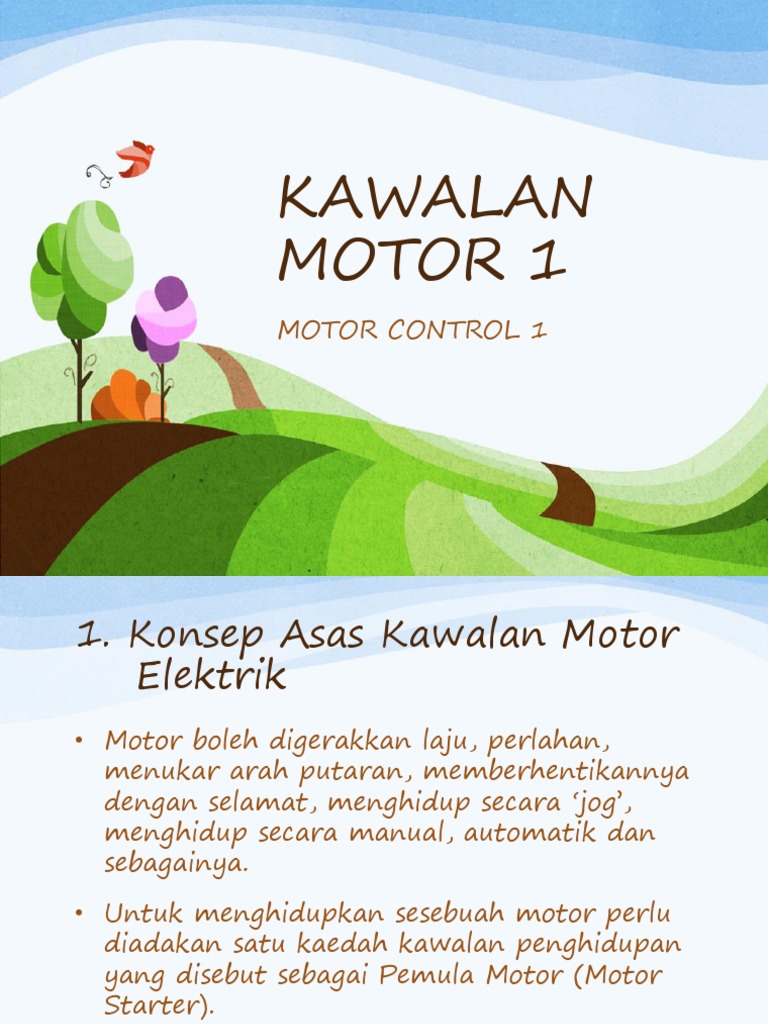 Kawalan Motor 1 Terkini 2014 | PDF